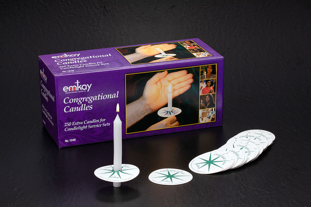 Emkay Bundle – Candles & Paper Drip Protectors